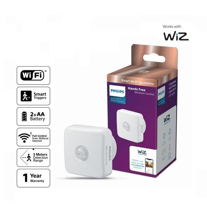 Jual PHILIPS Smart Wi-Fi Motion Sensor (PIR) Wifi Wiz Connected ...
