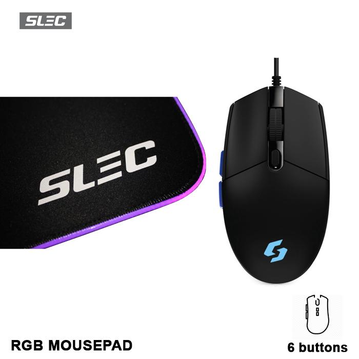 Jual Mouse Gaming SLEC SL7 Limited Edition + mousepad Waterproof ...