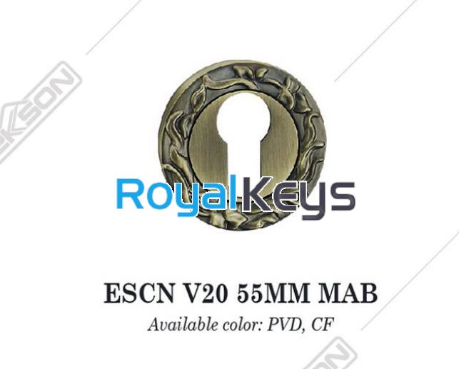Jual Escutcheon Dekson Dekkson VNT ESCN V20 55MM Penutup Silinder ...