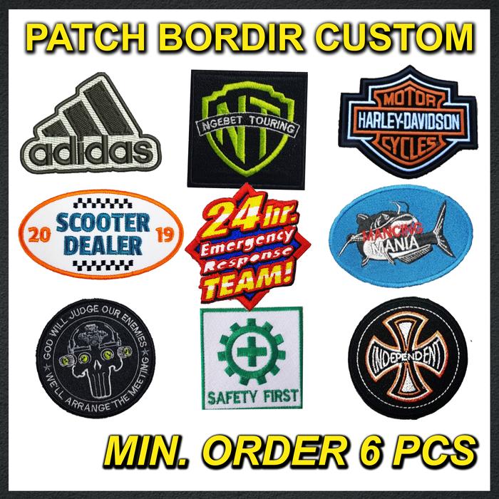 Jual Patch Emblem Bordir Logo Desain Bebas Custom - Kota Depok ...
