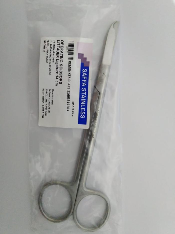 Promo gunting benang jahit pembuka angkat jahitan scissors littauer ...