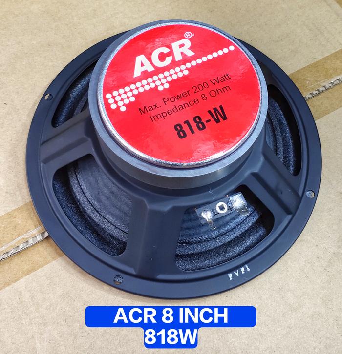 Jual Speaker ACR 8 Inch 818 Woofer / Speaker ACR 8 818W Woofer Original ...