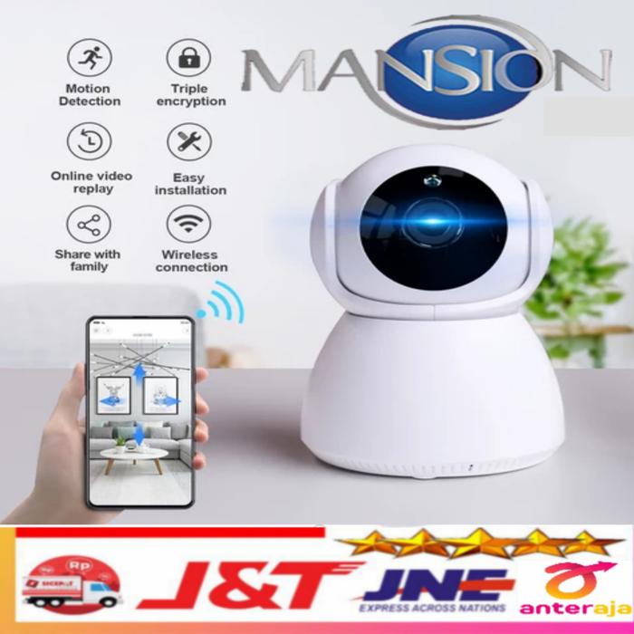 Promo CCTV Wireless V380 IP Camera Snowman HD Night Vision HD - Jakarta ...