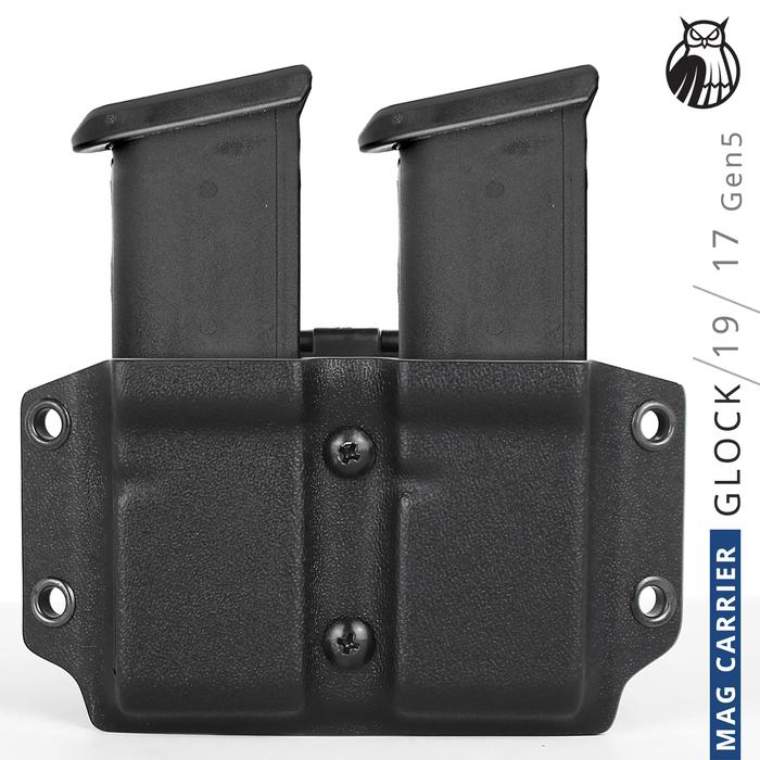 Jual Kydex Magazine Carrier G19 Gen 5 G19X G17 Gen 5 Mag Pouch Pax ...