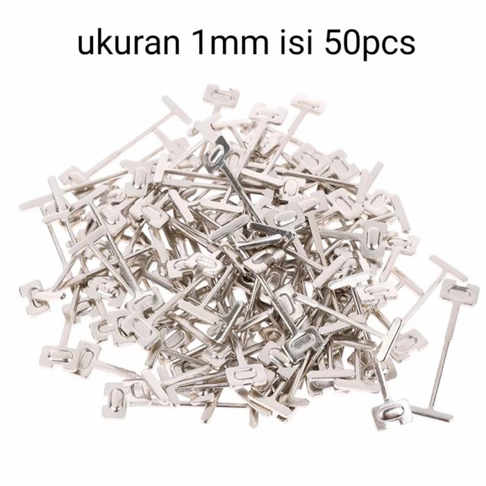 Jual Pin Reuseable Tile leveling ukuran 1mm - pin alat perata keramik ...