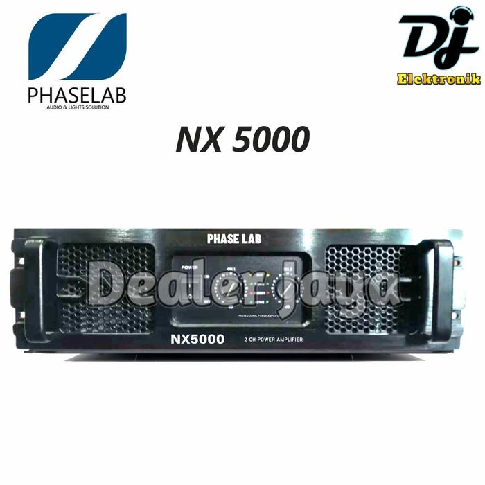 Jual Power Ampli Phaselab / Phase Lab NX5000 / NX 5000 - 2 channel ...