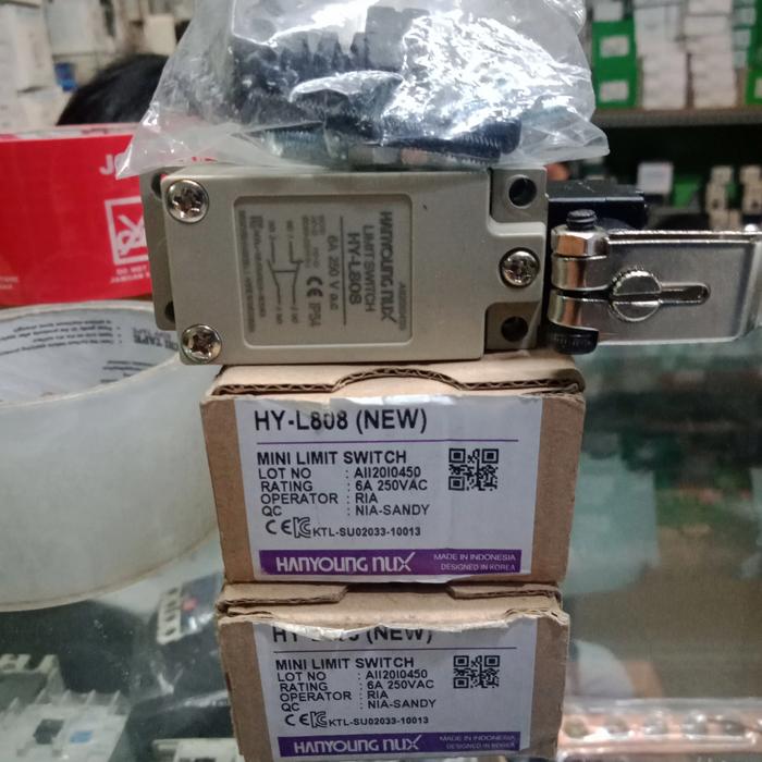 Jual mini limit switch hanyoung HY-L808(NEW) - Kota Bandung - JAYA ABADI ELEKTRIC | Tokopedia