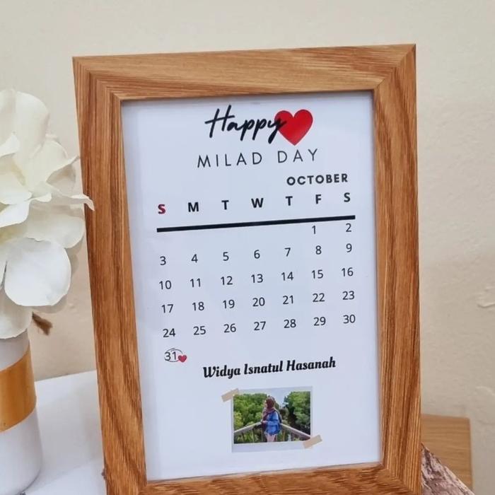 Jual Bingkai Kalender - Bingkai Foto Kalender - Frame Custom - Kota ...