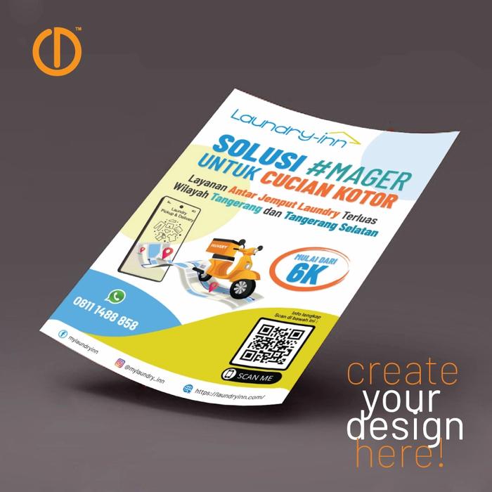 Jual Jasa Desain Brosur/Flyer Dua Sisi - Jakarta Pusat - Capoeng Store ...