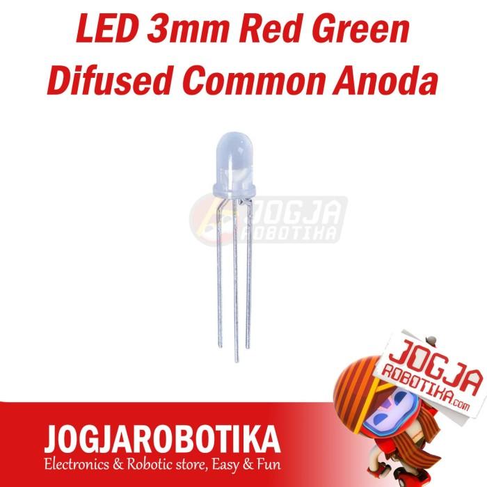 Jual LED Bicolor 3mm Red Green Diffused Common Anoda - Kab. Sleman ...