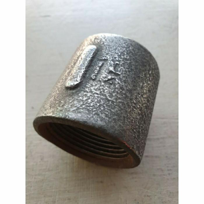 Jual sok besi socket sok sambungan besi galvanis sok sock drat dalam 1 ...