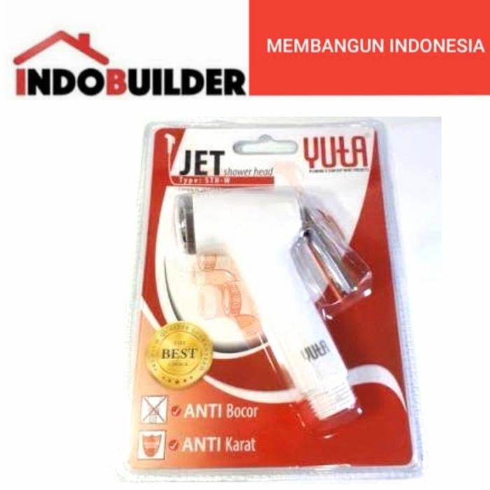Jual YUTA KEPALA JET SHOWER WHITE STH-W / JET SHOWER HEAD / BIDET HEAD ...