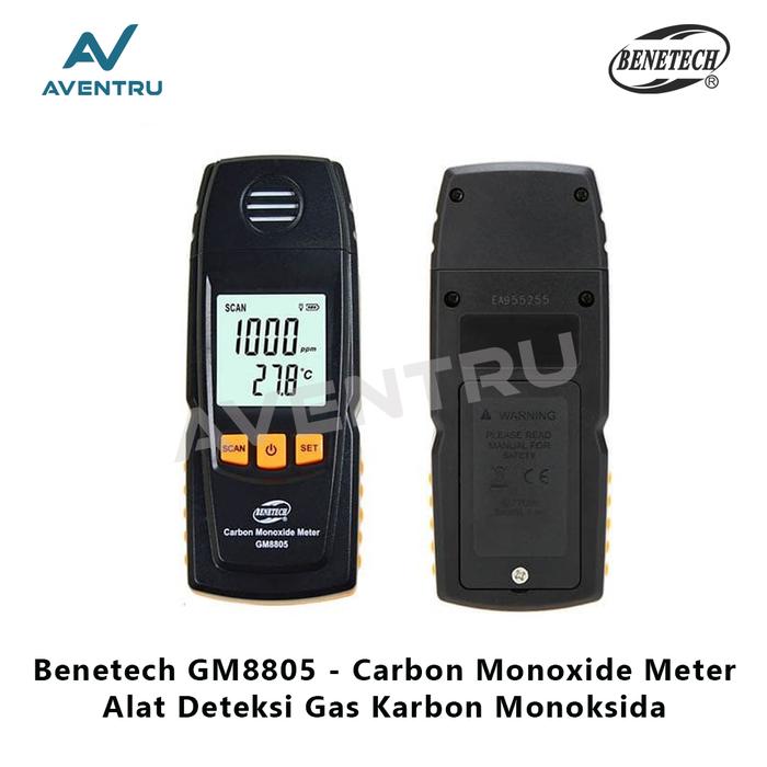 Jual Carbon Monoxide Meter Amonia CO Gas Leak Detector Benetech GM8805 - Kota Surabaya - Aventru ...