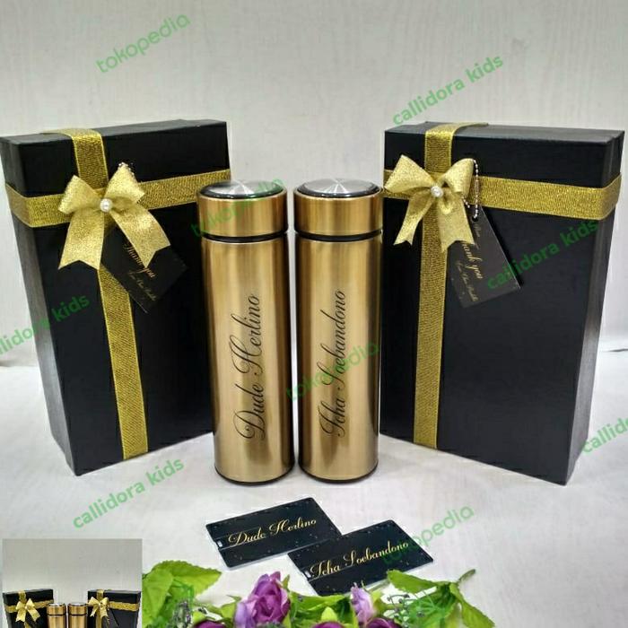 Jual hampers termos nama dan flash disk kartu/kado sahabat/acara kantor ...