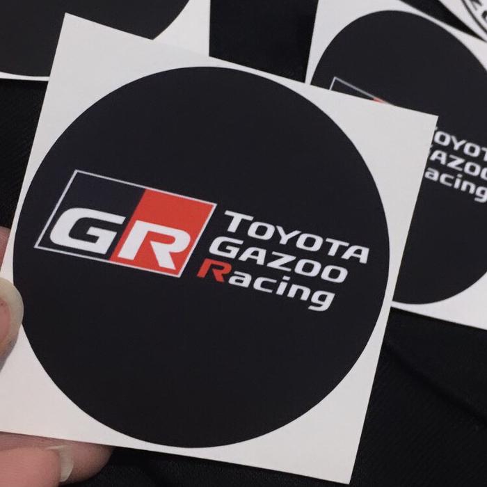 Jual sticker JDM GR Toyota gazoo racing circle - Kab. Tangerang - Japan ...