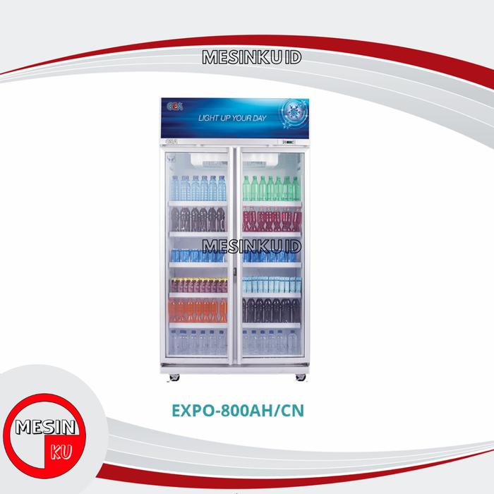 Jual Display Cooler GEA Multi Doors EXPO-800AH-Showcase Chiller 2 Pintu ...