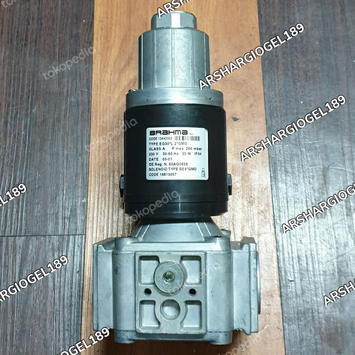 Jual Solenoid Valve EG30*L.2*GMO 230/50-60 .G 1inch BRAHMA SOLENOID ...
