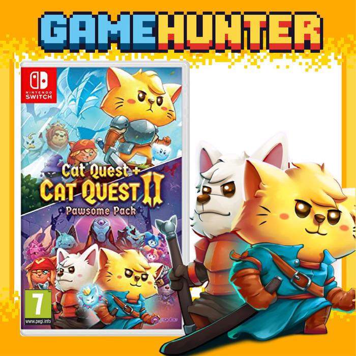 Jual Nintendo Switch Cat Quest & Cat Quest II Pawsome Pack - Jakarta ...