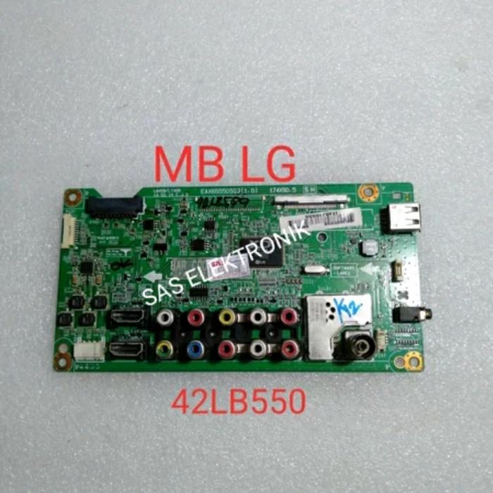 Jual MB MOTHERBOARD MAINBOARD MESIN TV LED LG 42LB550A 42LB550 A 42LB 550A - Kab. Kediri ...