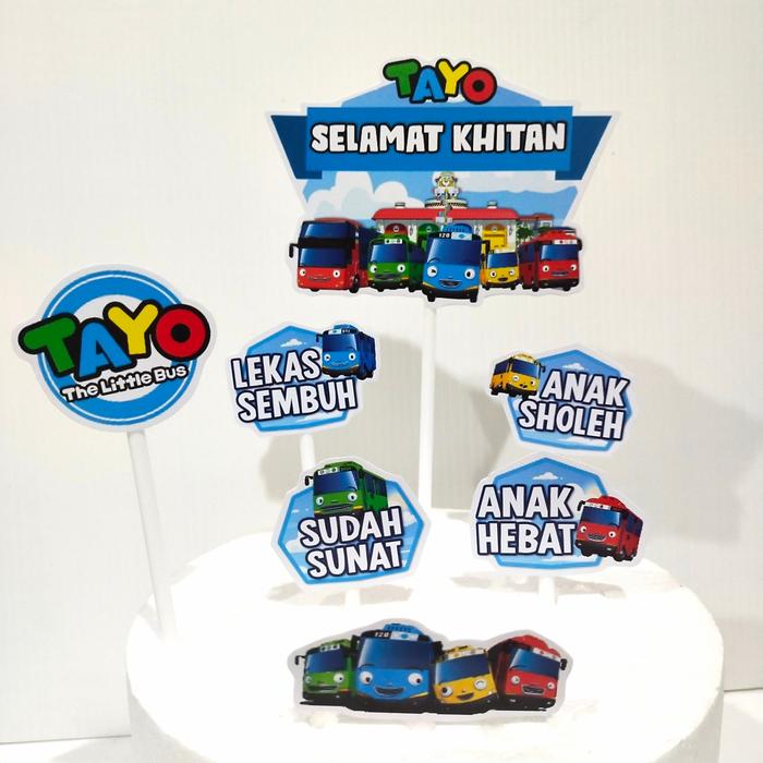 Jual READY STOCK CAKE TOPPER KHITAN DEKORASI TUMPENG KHITANAN SUNAT ...