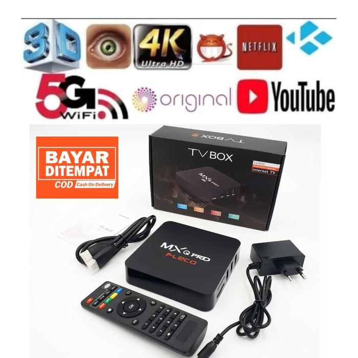 Jual Tv Box Android Mxq-pro 4k Smart Tv Media Player Lan Tv Box Android ...