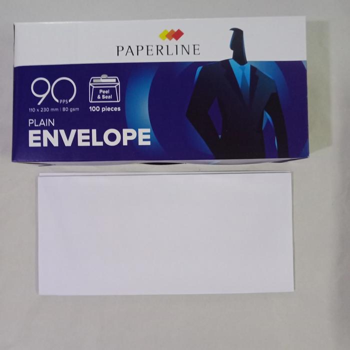 Jual Amplop Putih Paperline PPL 90 PPS Polos 11 x 23 cm - Kota ...