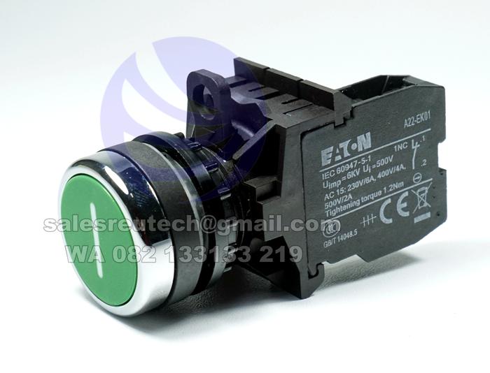 Jual Eaton Moeller A22-RD-11/K01 Push Button Hijau 1NC - Kota Surabaya - REUTECH | Tokopedia