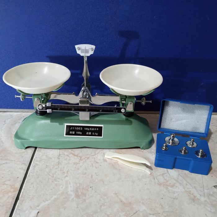 Jual Timbangan Table Balance 100g atau Timbangan Obat 100g manual ...