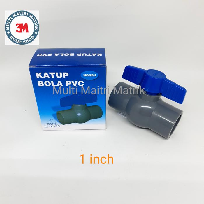 Jual Ball Valve PVC 1 inch / stop kran pvc 1 inch - Jakarta Barat ...