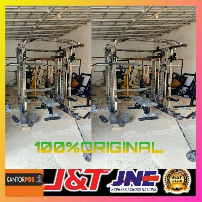 Jual smith machine-magnus x5(original)smith machine multi-smich machine ...