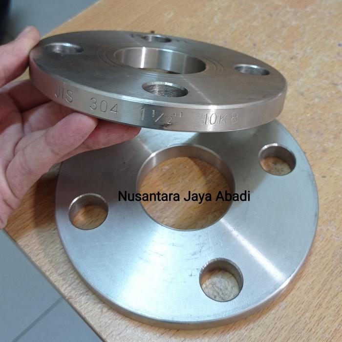Jual Flange Stainless SS 304 JIS 10K 1 1/2 inchi - Jakarta Barat ...