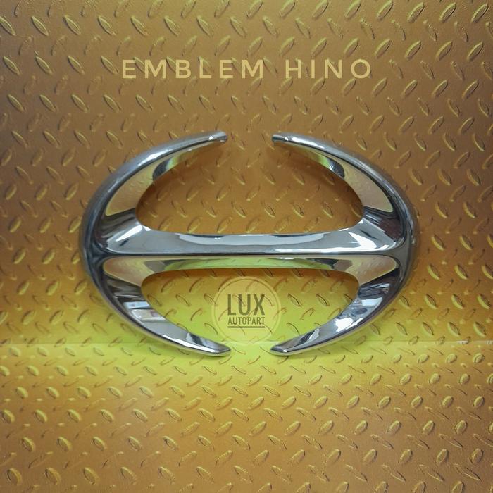 Jual Emblem atau logo HINO DUTRO CHROME - Jakarta Pusat - LUX AUTOPART ...
