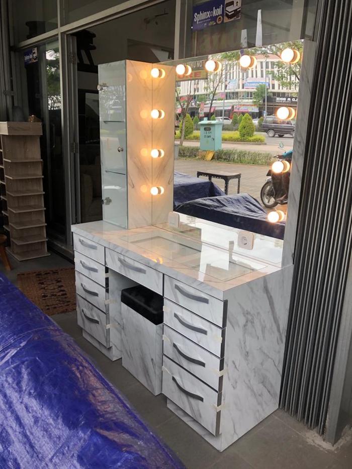 Jual Meja rias HPL jumbo - Kab. Bekasi - TOP DG FURNITURE | Tokopedia