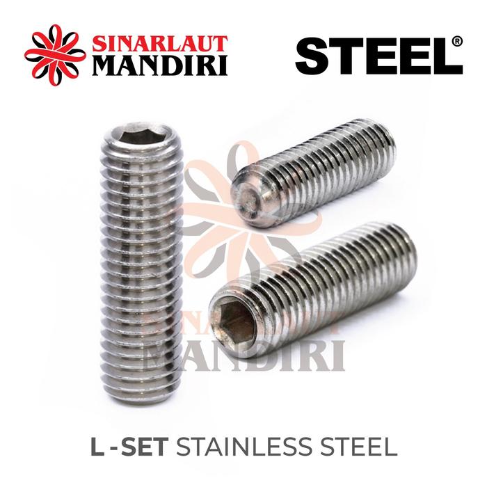 Jual L Set Stainless Steel / Baut L Tanam Stainless Steel 5/16 x 5/16 - Jakarta Barat ...