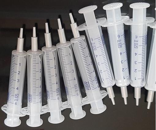 Jual syringe 5ml gammon swd,alat suntikan shell water detector siren ...