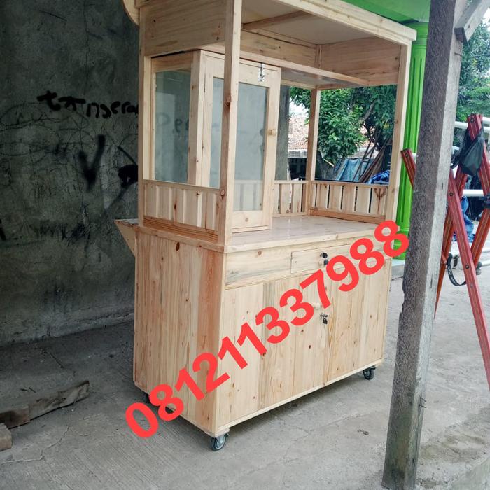 Jual gerobak etalase mie ayam / booth kekinian - Jakarta Barat ...