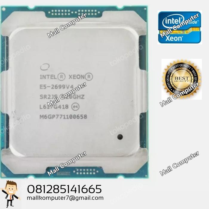 Jual intel xeon e5 2699 v4 22 core / 44 cpu - Jakarta Utara - Mall ...
