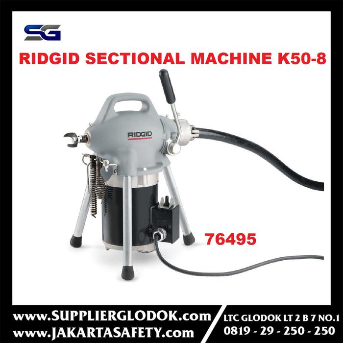 Jual Ridgid Sectional Machine K50-8 230V 50-60HZ RIDGID 76495 - Jakarta ...