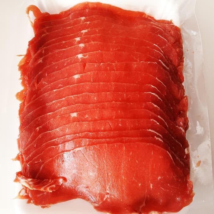 Jual Daging Sapi Slice/Halal/Low Fat/Rendah Lemak Cocok Untuk Shabu ...