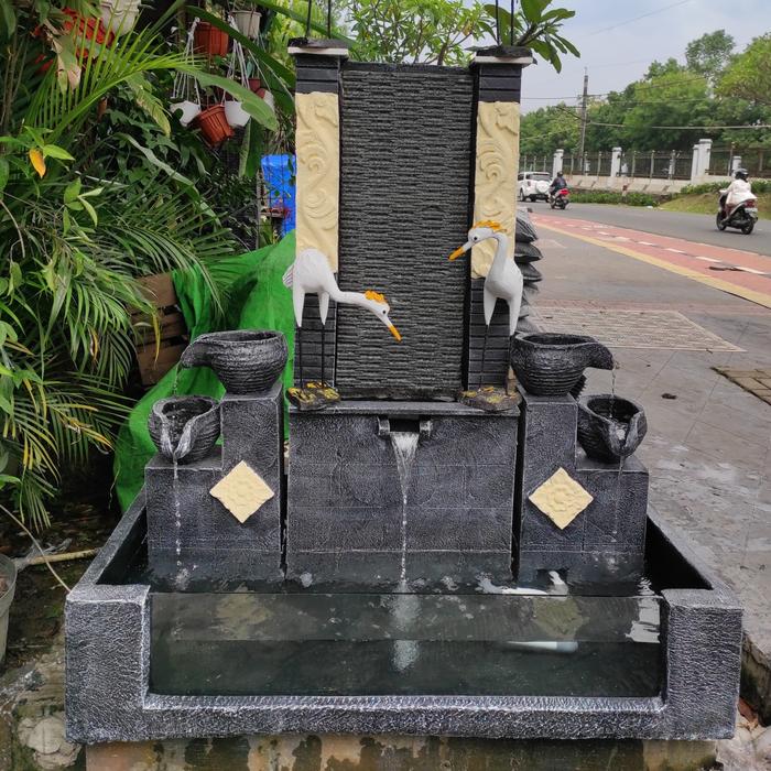 Jual Kolam minimalis (taman kolam portable) air mancur portable murah ...