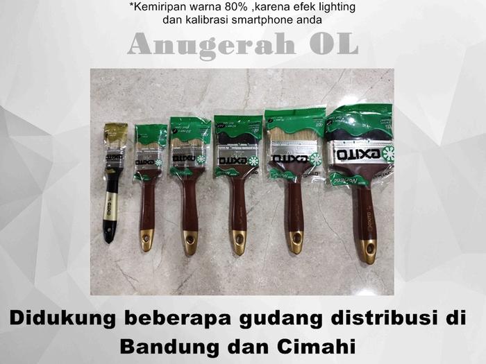 Jual KUAS CAT TEMBOK BESI DAN KAYU SERBAGUNA MERK EXITO - 1 inch - Kota ...