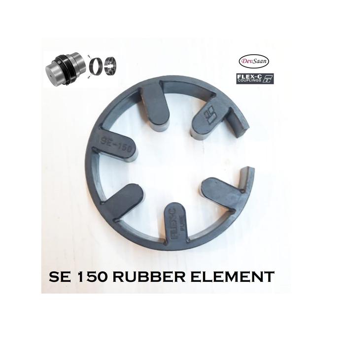Jual Coupling Rubber Element SE 150 Flex-C - Jaw Diameter 96 mm ...