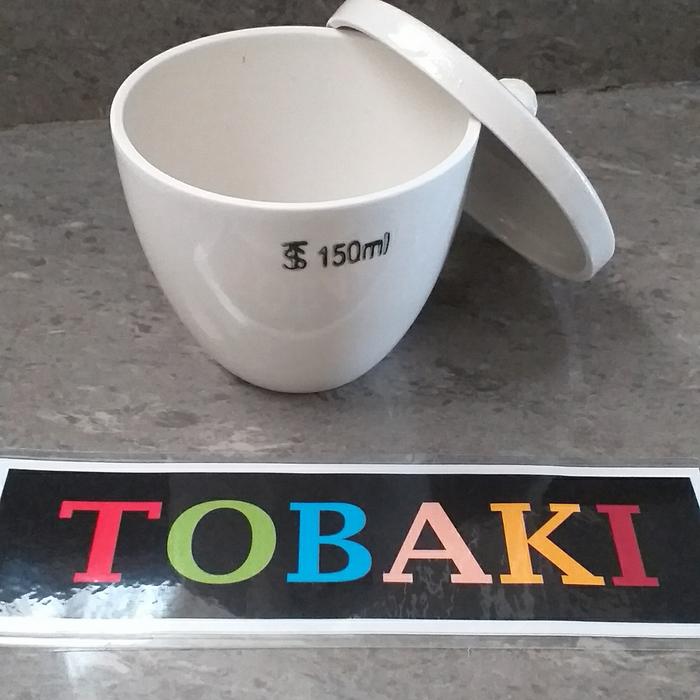 Jual Crucible Cawan krusible Cawan Kursibel porcelen 150 ml - Kota ...