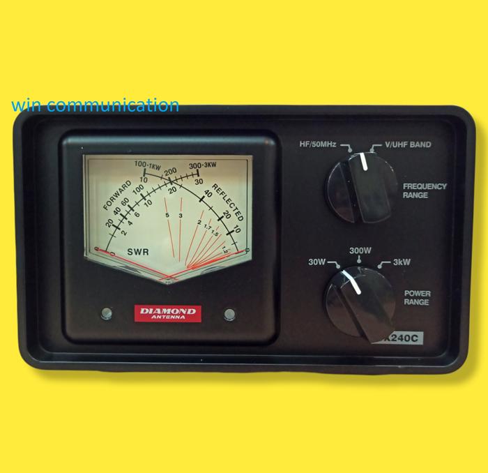 Jual Original Powermeter Swr Meter Diamond SX240C SX-240C 3KW - Jakarta ...