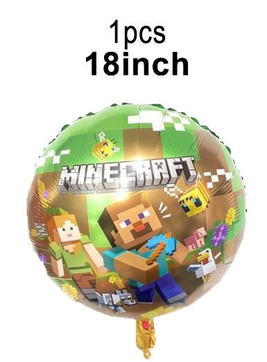 Jual Balon Foil Minecraft/Minecraft Balloon/Balon Pedang Steve ...