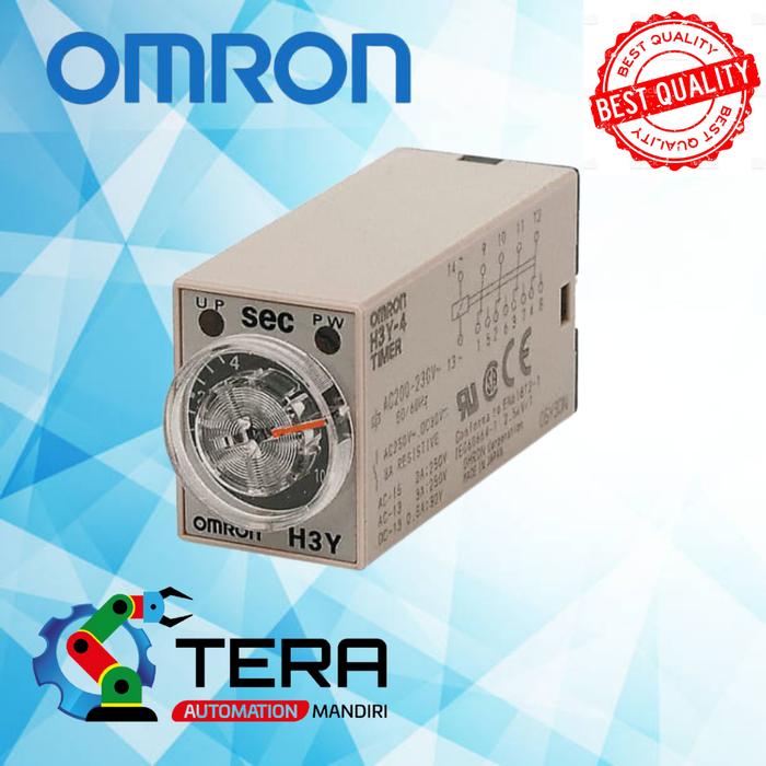 Jual TIMER + SOCKET H3Y-4 60S 24VDC OMRON ORI READY STOK - Jakarta ...