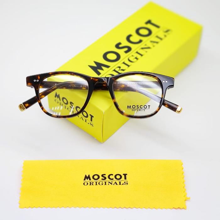 Jual Kacamata Minus Moscot Noah Grade Original Gertis Lensa - Leopard Glossy, Blue Ray - Jakarta ...
