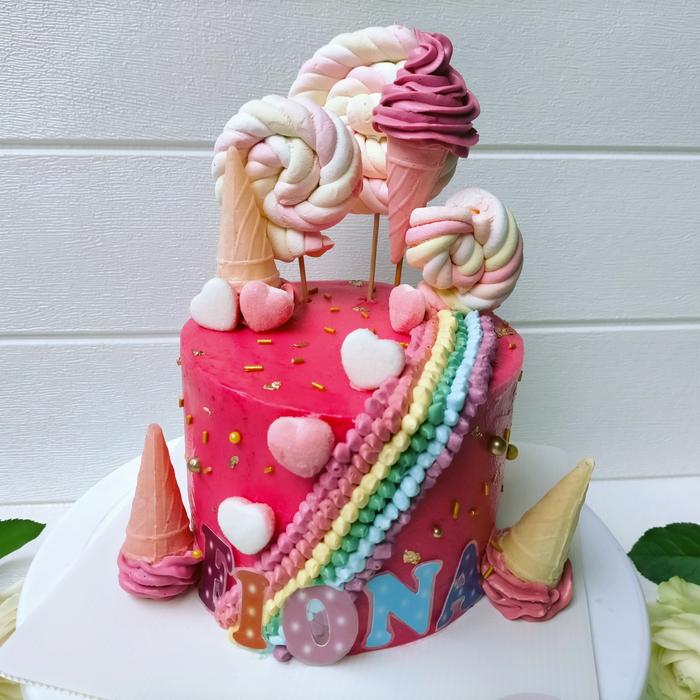 Jual kue ulang tahun anak karakter/birthday cake/kue tart bolu - Kab ...