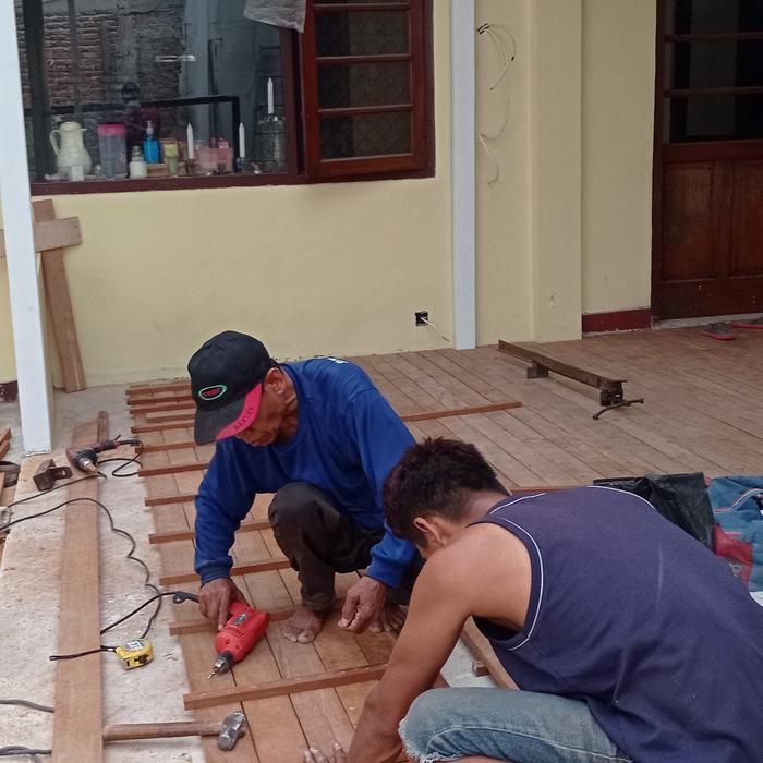 Jual Lantai Kayu Deck Decking Dek kayu ulin - Kota Depok - AN-NAZMI ...