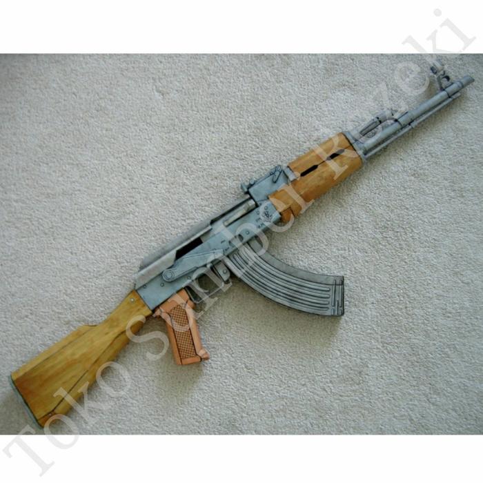 Jual Figure AKM AK47 Papercraft AK 47 Pistol Paper Craft Mainan DIY ...
